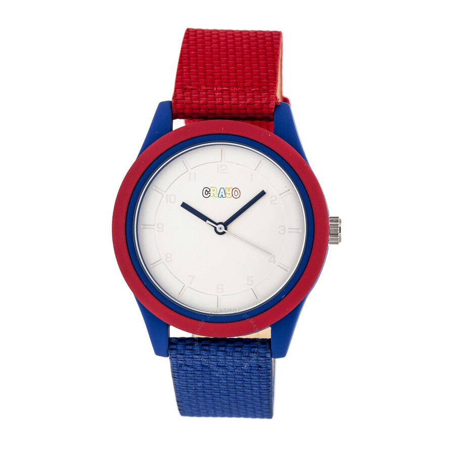 Crayo Pleasant Silver Dial Watch CRACR3901 847864151727 - Watches ...