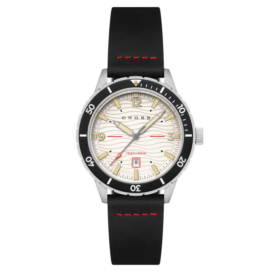 Cross Cross Baskerville Quartz Grey Dial Men's Watch CR9064-01 ...