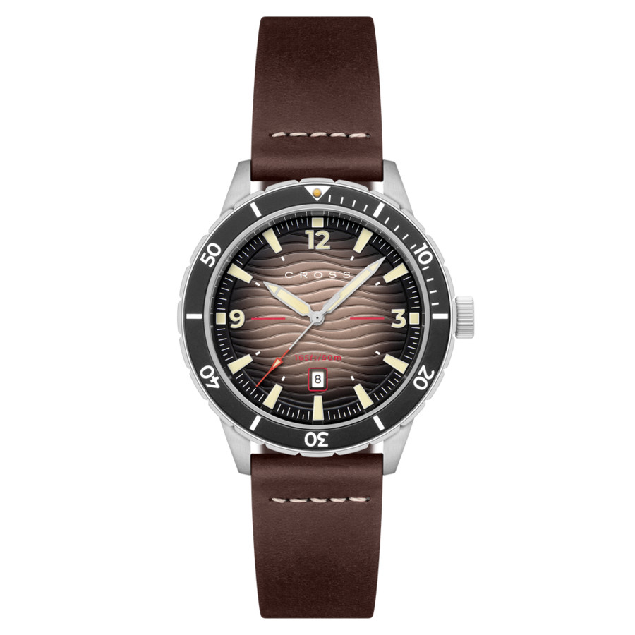 Cross Cross Baskerville Quartz Grey Dial Men's Watch CR9064-04 ...