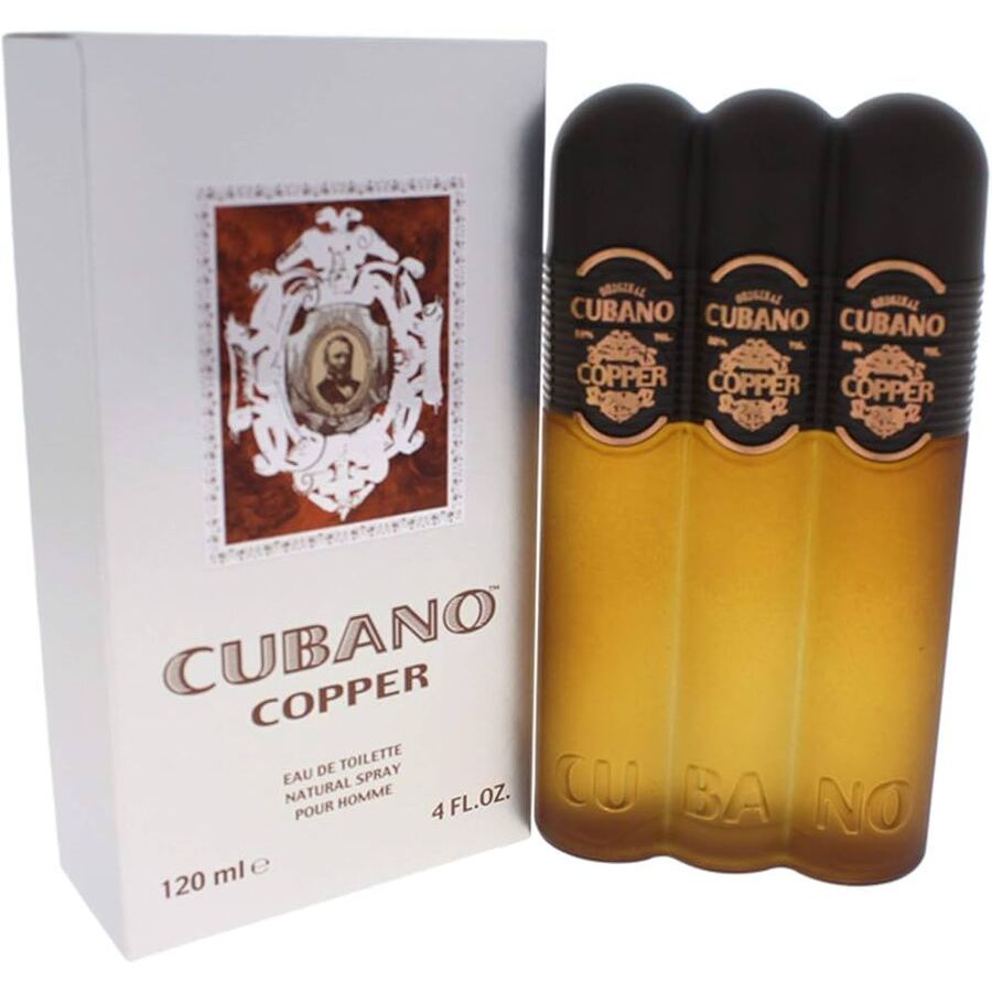 Cuba Men's Cubano Copper EDT Spray 4 oz Fragrances 618131007951 ...