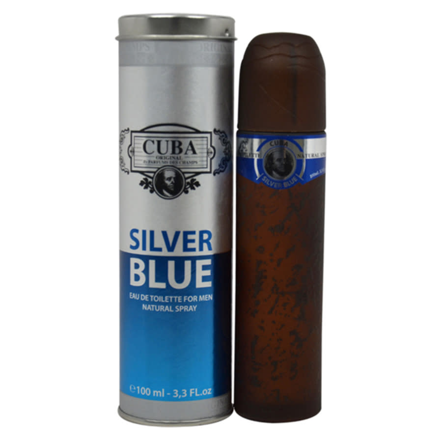 Cuba Silver Blue by Cuba for Men - 3.3 oz EDT Spray 5425017736400 ...