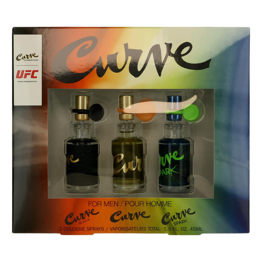 Curve Men's Mini Set Gift Set Fragrances 719346297134 - Fragrances ...