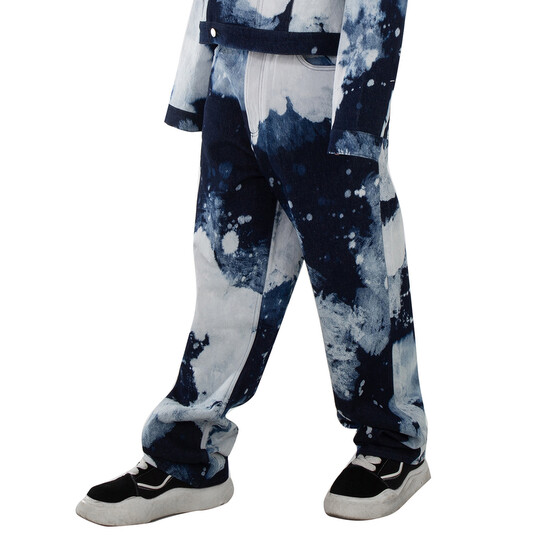 A Cold Wall Bleach Wash Wide-Leg Jeans, Brand Size 46 (US Size 30 ...