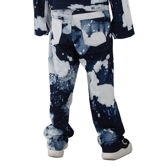 A Cold Wall Bleach Wash Wide-Leg Jeans, Brand Size 46 (US Size 30 ...