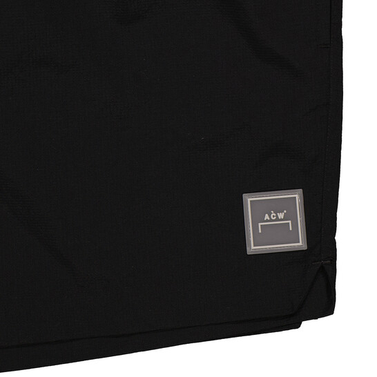A Cold Wall Men's Black Essential Logo Patch Swim Shorts, Size Small ...