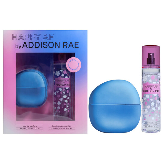 Addison Rae Ladies Happy AF Gift Set Fragrances 850042115312 - Jomashop