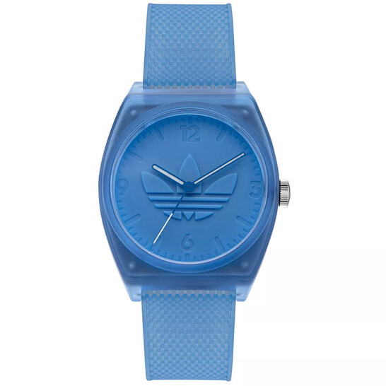 Adidas Originals Street Project Two Transparent Blue Dial Unisex Watch ...