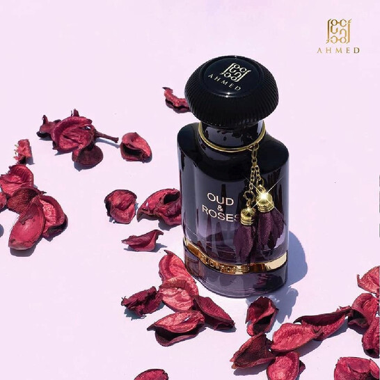 Ahmed Al Maghribi Unisex Oud & Roses Extrait de Parfum Spray 2.0 oz Fragrances 6290360616735 ...