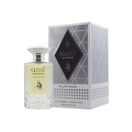 Al Absar Unisex Shahoor Platinum EDP Spray 3.38 oz Fragrances ...