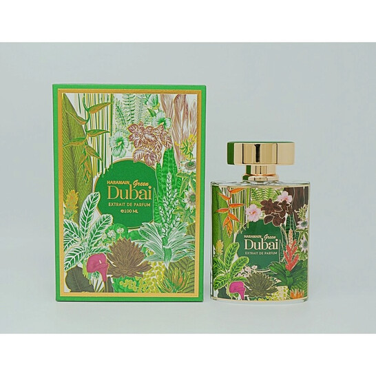 Al Haramain Unisex Green Dubai Extrait de Parfum Spray 3.3 oz ...