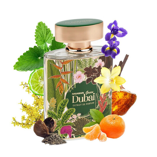 Al Haramain Unisex Green Dubai Extrait de Parfum Spray 3.3 oz ...