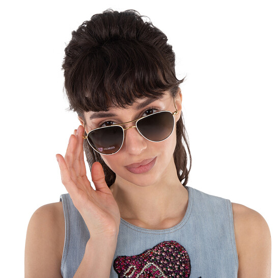 American Optical Polarized Green Gradient Pilot Unisex Sunglasses ...