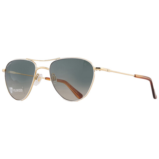 American Optical Polarized Green Gradient Pilot Unisex Sunglasses ...