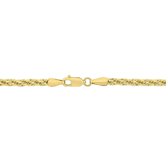 Amour 3mm Infinity Rope Chain Necklace In 14K Yellow Gold, 20 In ...
