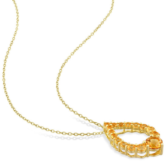 Amour 2 CT TGW Citrine, Madeira Citrine and Honey Citrine Graduated ...