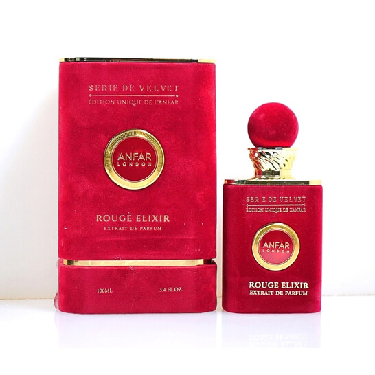 Anfar Ladies Serie De Velvet Rouge Elixir Extrait de Parfum Spray 3.3 ...