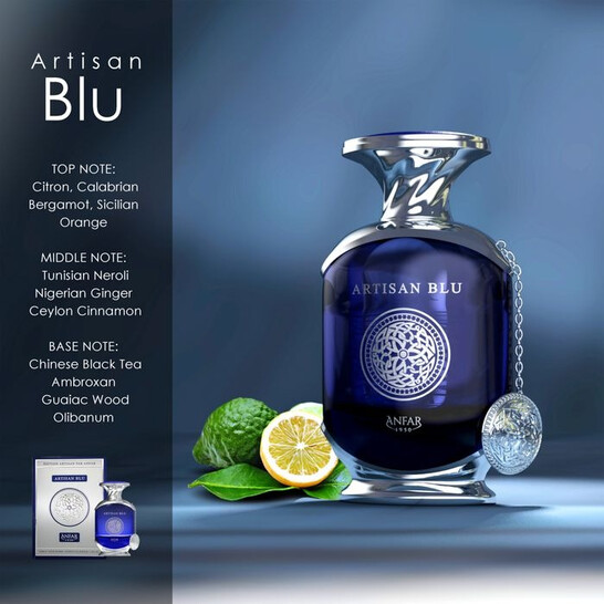 Anfar Men's Artisan Blu Extrait de Parfum Spray 3.4 oz Fragrances ...