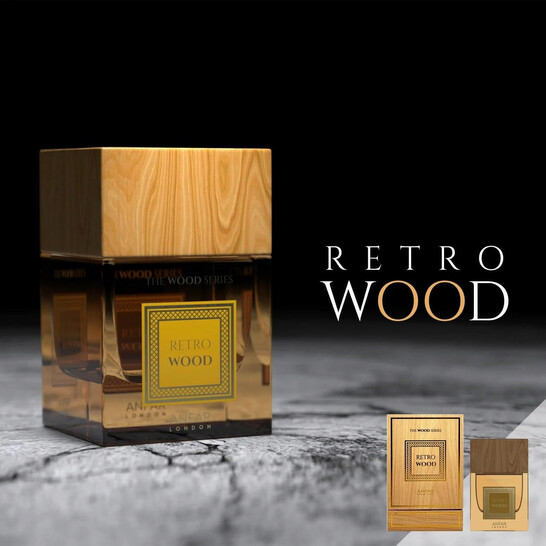 Anfar Unisex Retro Wood Extrait de Parfum Spray 3.4 oz Fragrances ...