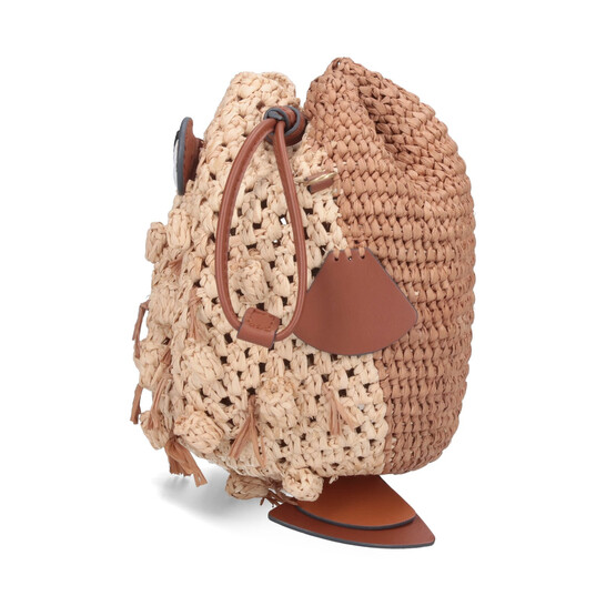 Anya Hindmarch Mini Crossbody Bag eyes 200509_NATURAL - Handbags - Jomashop