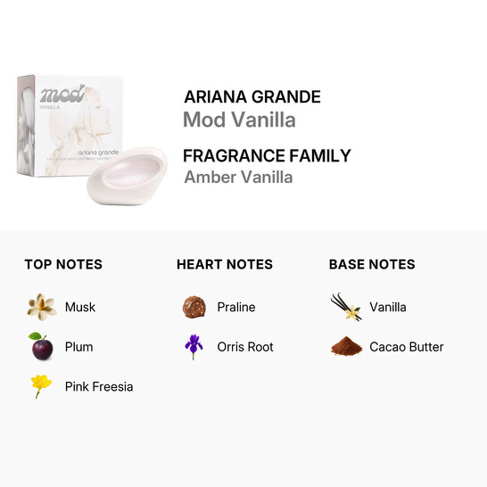 Ariana Grande Ladies Mod Vanilla EDP Spray 3.4 oz Fragrances ...