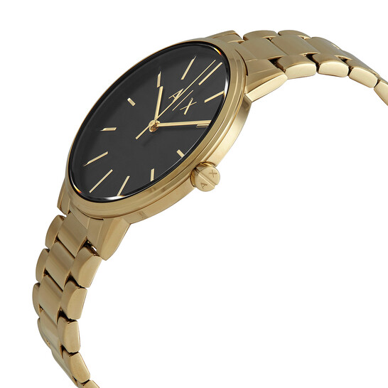 Armani Exchange Cayde Quartz Black Dial Men's Watch AX7119 723763290821 ...