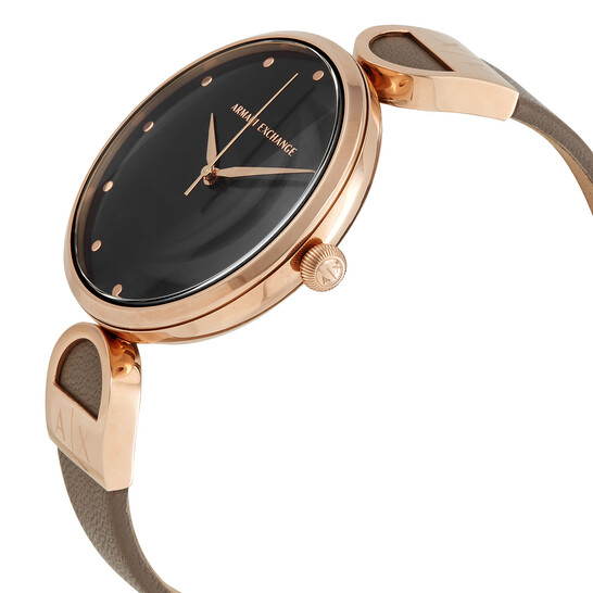 Armani Exchange Quartz Black Dial Watch AX5329 723763274586 - Watches ...