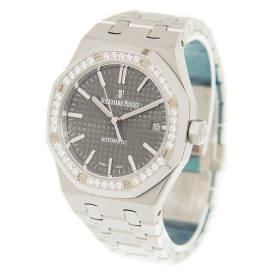 Audemars Piguet Royal Oak Automatic Diamond Watch 15451ST.ZZ.1256ST.02 ...