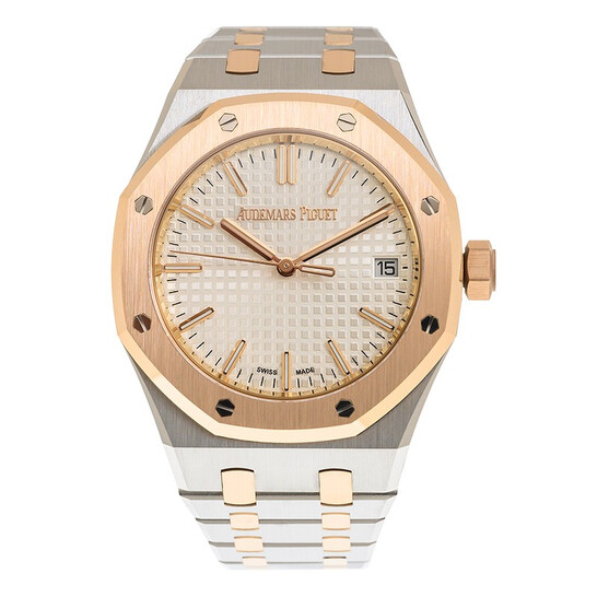 Audemars Piguet Royal Oak Automatic Silver Dial Unisex Watch 15550SR.OO ...