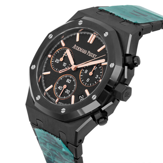 Audemars Piguet Royal Oak Chronograph Automatic Black Dial Men's Watch ...