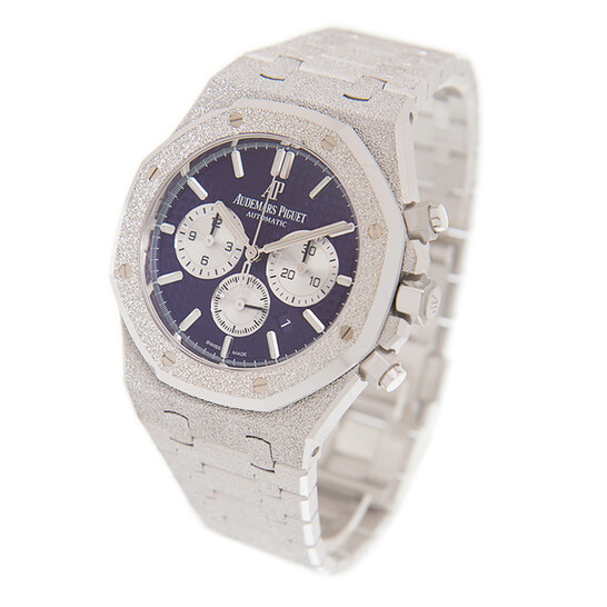 Audemars Piguet Royal Oak Chronograph Automatic Purple Dial White ...