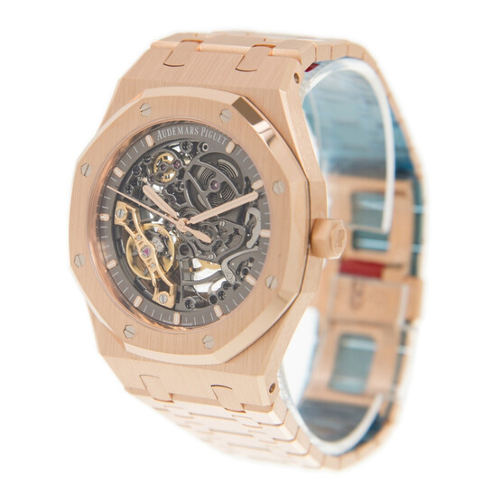 Audemars Piguet Royal Oak Double Balance Wheel Openworked Automatic Men ...