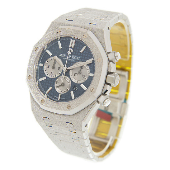 Audemars Piguet Royal Oak Frosted White Gold Chronograph Automatic Men ...