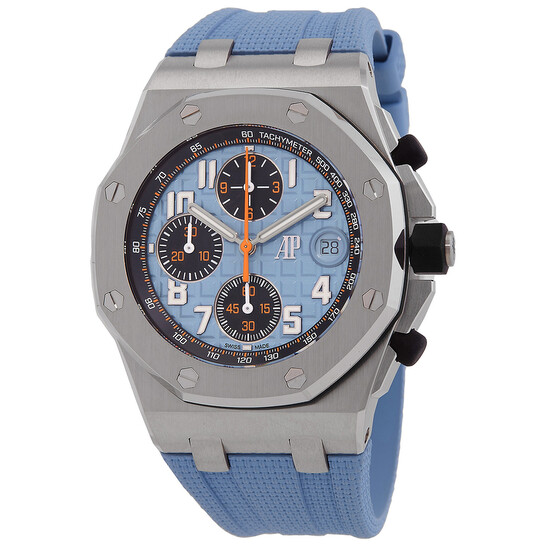 Audemars Piguet Royal Oak Offshore Chronograph Automatic Blue Dial Men ...