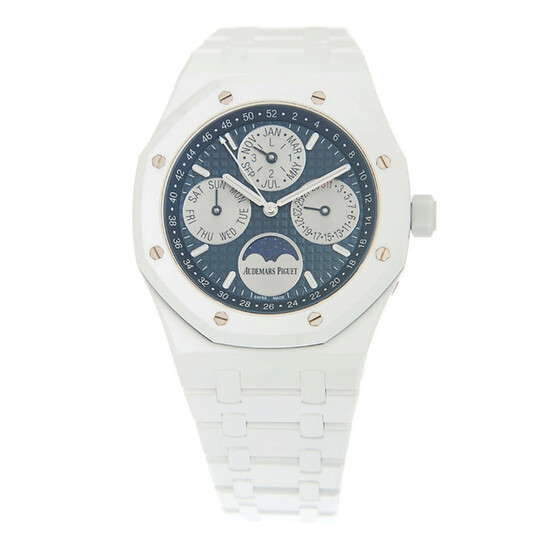 Audemars Piguet Royal Oak Blue Dial Men's Watch 26579CB.OO.1225CB.01 ...