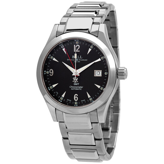 Ball Engineer II Ohio GMT Automatic Black Dial Men's Watch GM1032C-S2CJ ...