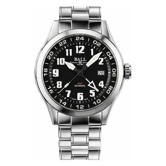 Ball Engineer III GMT Automatic Black Dial Men's GM1086C-S3-BK ...