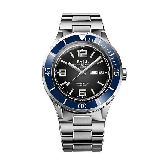 Ball Roadmaster Automatic Archangel Chronometer Black Dial Watch ...