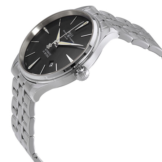 Ball Trainmaster Legend Automatic Black Dial Men's Watch NM3080D-SJ-BK ...