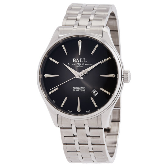 Ball Trainmaster Legend Automatic Black Dial Watch NM9080D-S1J-BK ...