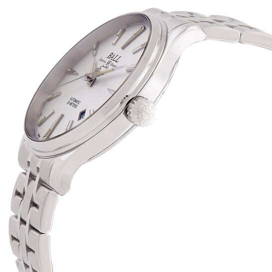 Ball Trainmaster Legend Automatic Silver Dial Watch NM9080D-S1J-SL ...