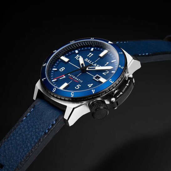 Ballast Trafalgar Automatic Blue Dial Men's Watch BL-3142-01 ...