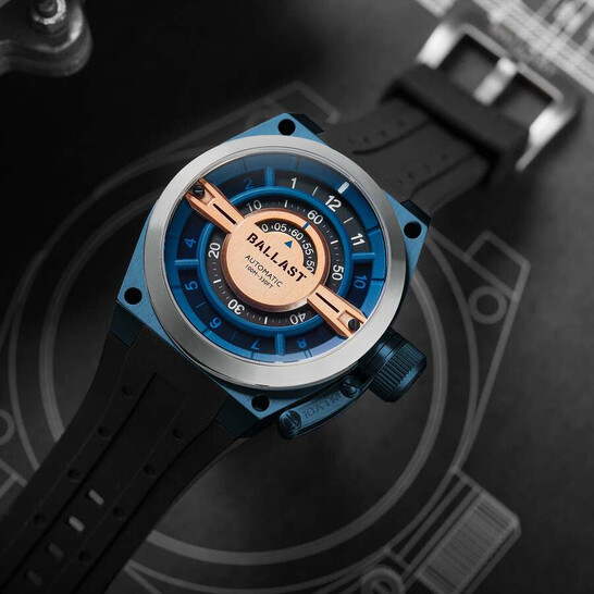 Ballast Valiant Automatic Blue Dial Men's Watch BL-3141-04 194595002492 ...