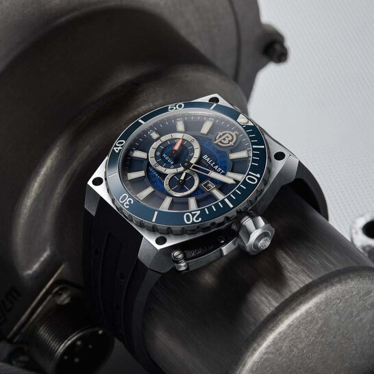 Ballast Valiant GMT Automatic Blue Dial Men's Watch BL-3143-04 ...