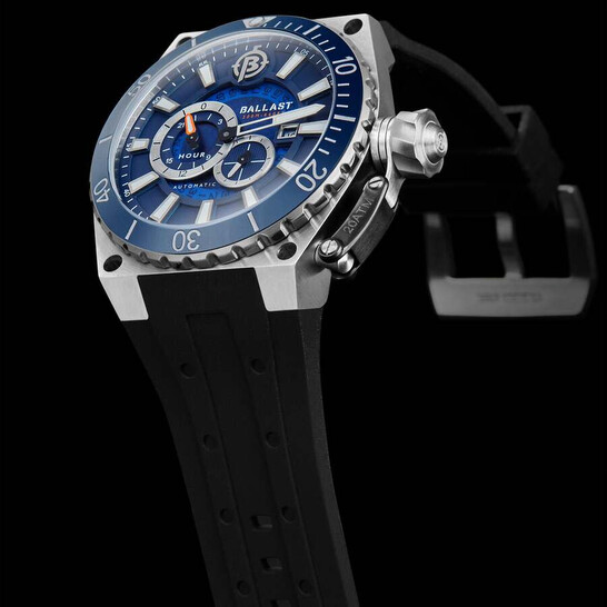 Ballast Valiant GMT Automatic Blue Dial Men's Watch BL-3143-04 ...