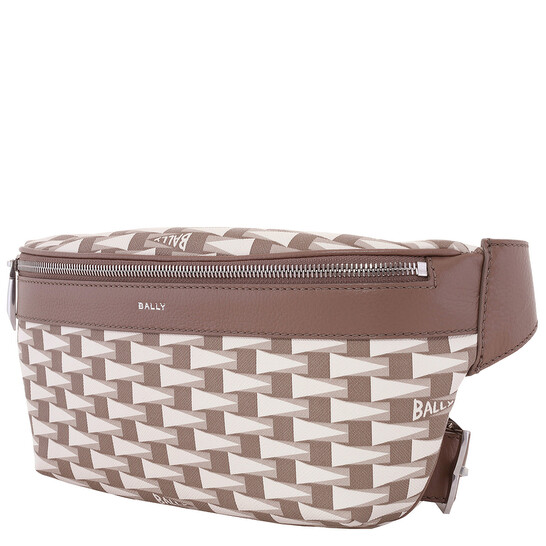 Bally Geometric Pattern Leather Belt Bag MAS01V-I8N0P 7613466082751 ...