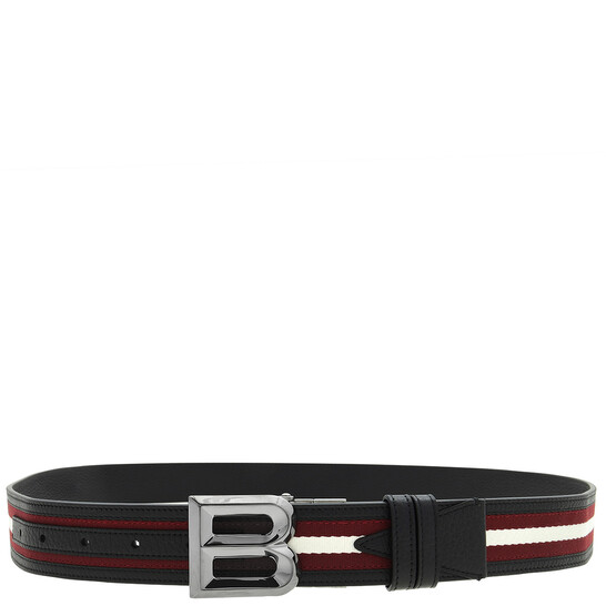 Bally Men's Double-Sided Leather Belt, Size 115cm MBG00X-I946R - Jomashop