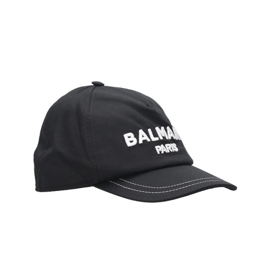 Balmain Kids Embroidered-Logo Cap, Size 2 BU0P97-Z1053-930BC - Jomashop