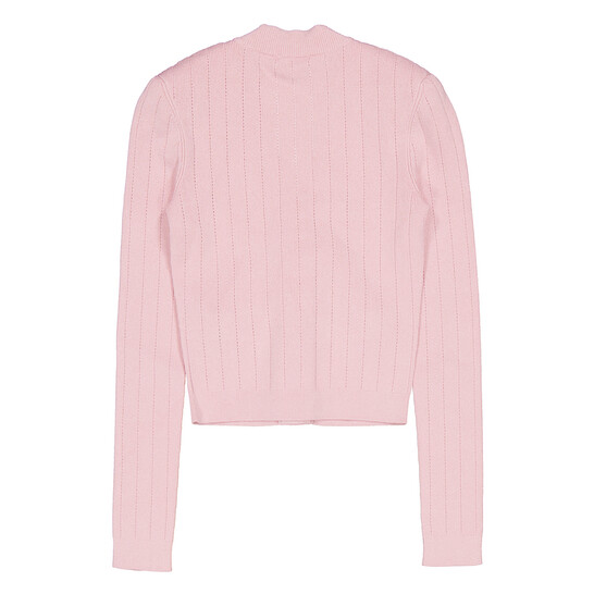 Balmain V-Neck Cropped Cardigan, Brand Size 38 (US Size 6) DF1KL007KB07 ...