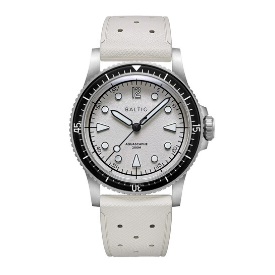 Baltic Aquascaphe Mk2 Automatic Silver Dial Men's Watch AQUAMK2SIL37 ...