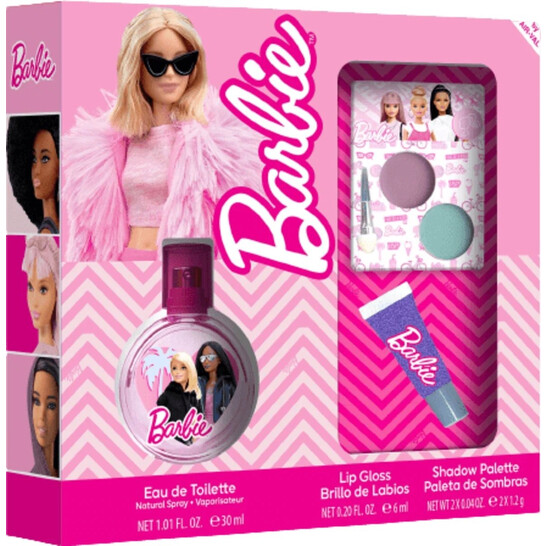 Barbie Ladies Barbie Gift Set Kids Fragrances 8411114094243 ...